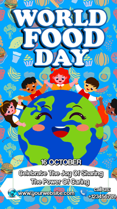 WORLD FOOD DAY Template | PosterMyWall