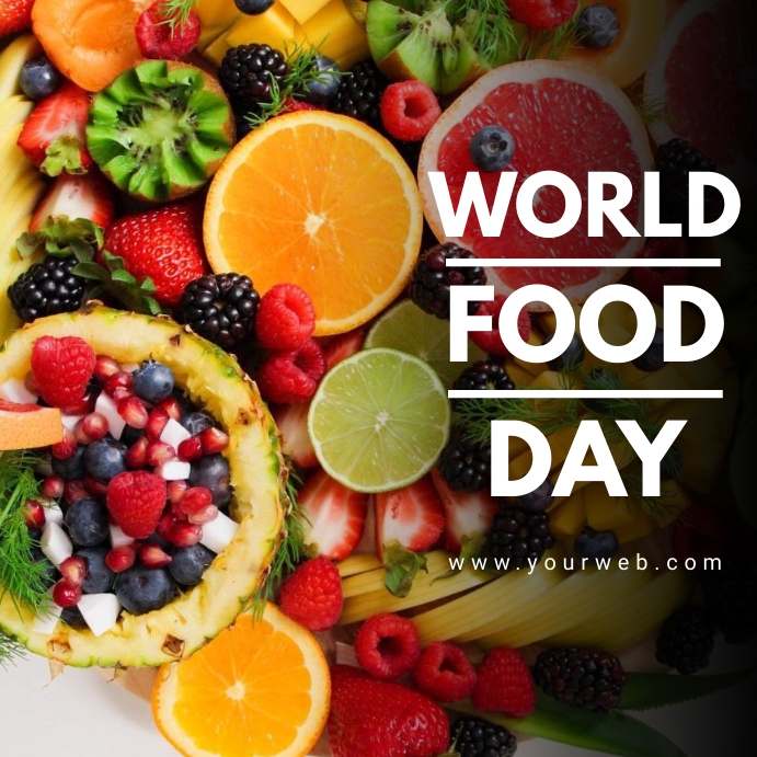 World Food Day Flyer Template | PosterMyWall