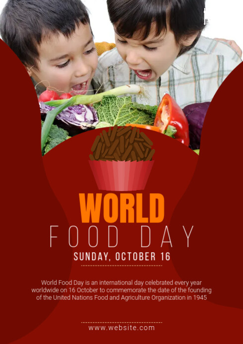 Copy of World Food Day Flyer | PosterMyWall
