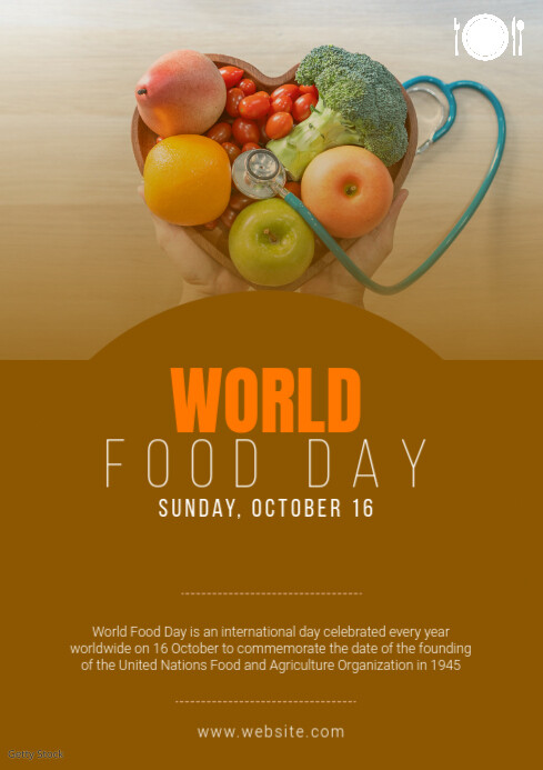 World Food Day Flyer Template | PosterMyWall