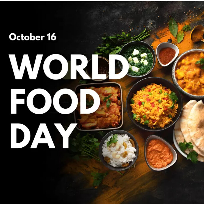 World Food Day October 16 Template | PosterMyWall