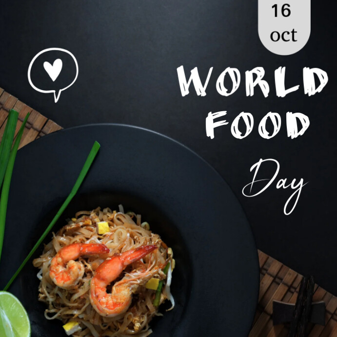 World Food Day template online greeting cards | PosterMyWall