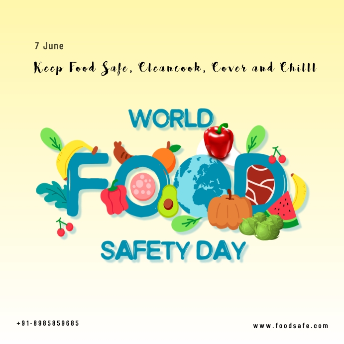 World Food Safety Day Template | PosterMyWall