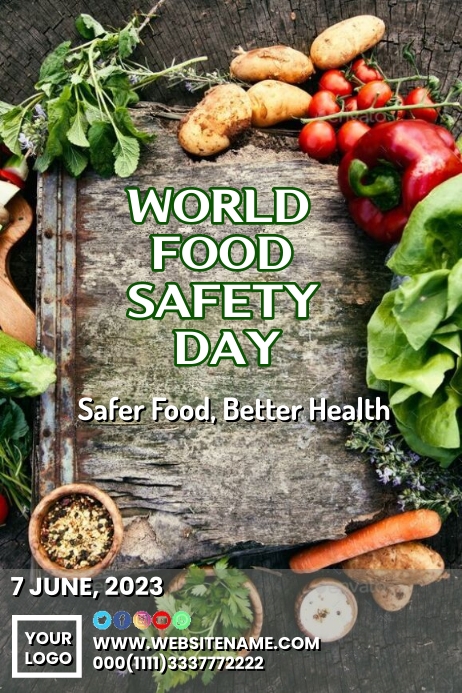 world food safety day Template | PosterMyWall