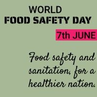 world food safety day Template | PosterMyWall