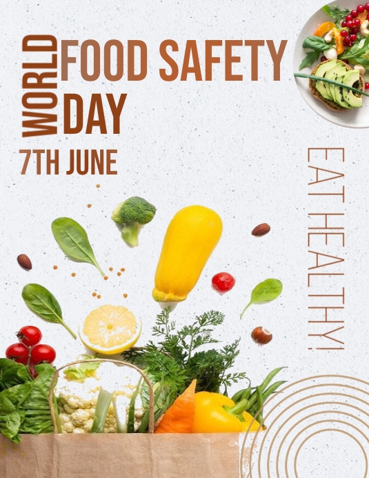 Copy of World Food Safety Day / WFSD 2023 | PosterMyWall