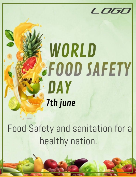 Copy of World Food Safety Day / WFSD 2023 | PosterMyWall