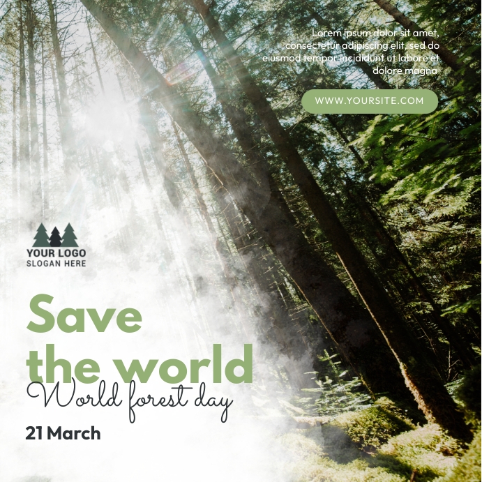 World Forest Day Template | PosterMyWall