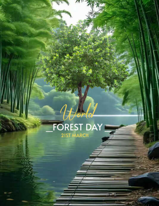 Plantilla de WORLD FOREST DAY | PosterMyWall