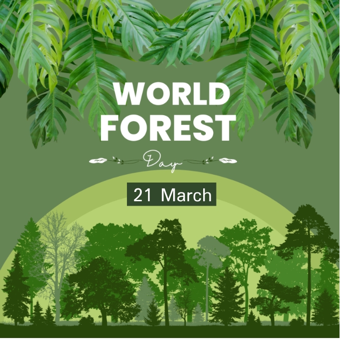 Plantilla de world forest day | PosterMyWall