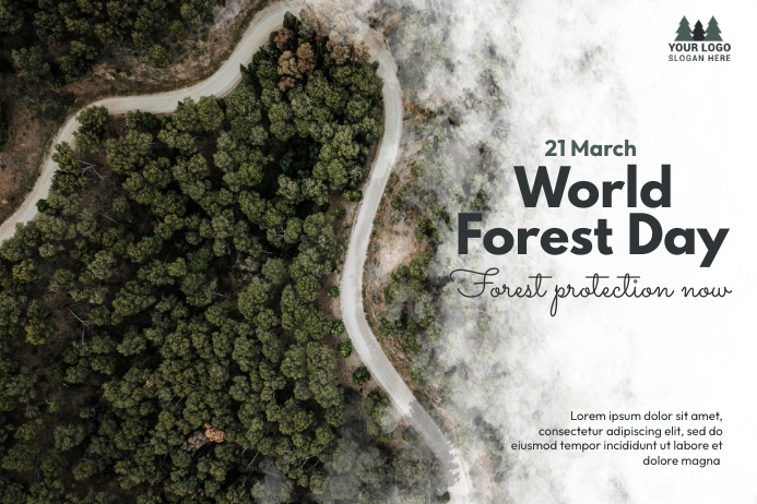 World Forest Day Landscape Ads Template | PosterMyWall