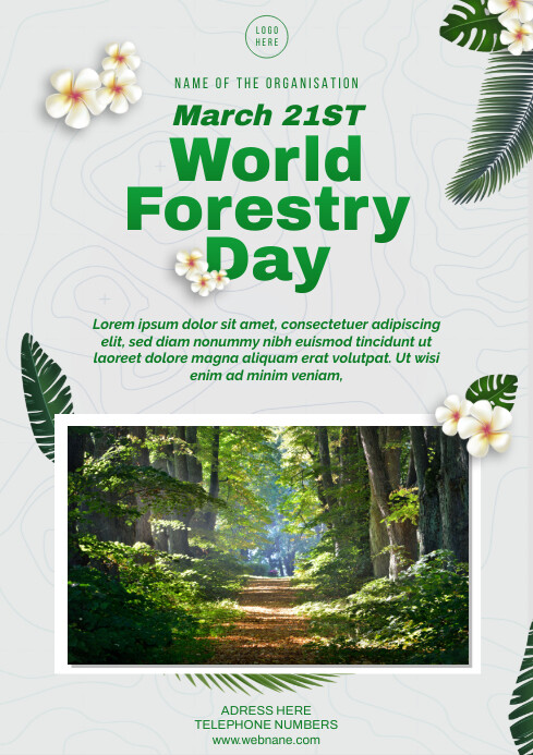 world forestry day Template | PosterMyWall