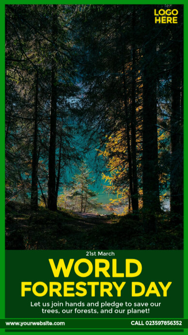 Copy of World Forestry Day Design | PosterMyWall