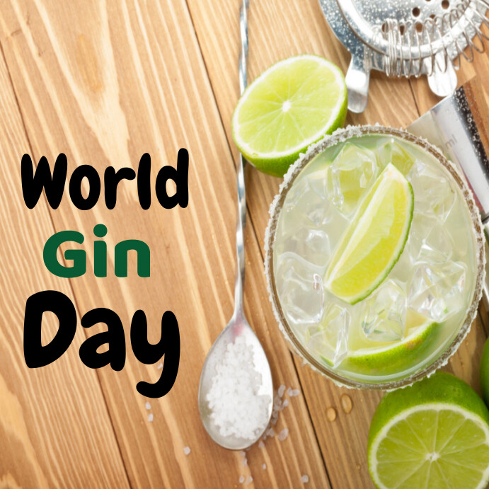 Plantilla de World Gin Day | PosterMyWall