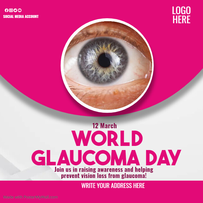 Plantilla de World Glaucoma Day | PosterMyWall
