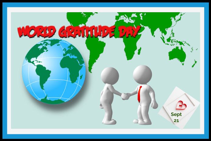 World Gratitude Day Template | PosterMyWall