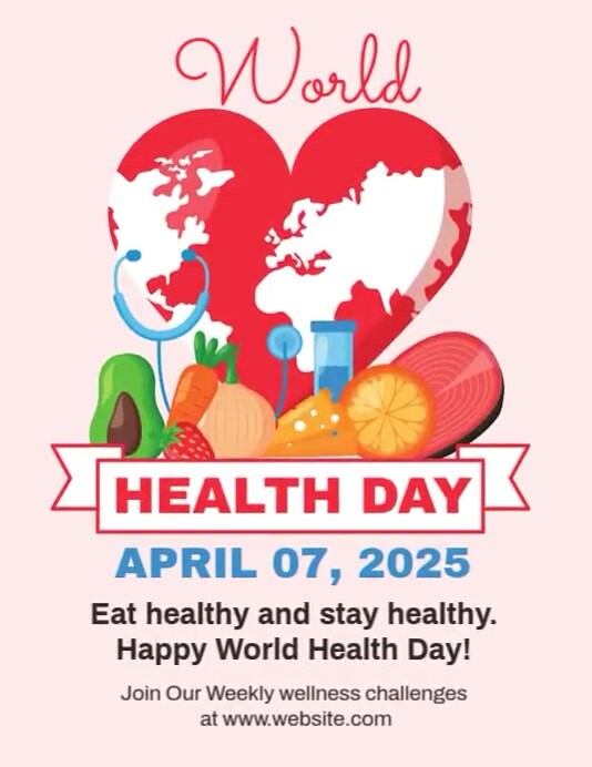 World Health Day Celebration Template | PosterMyWall