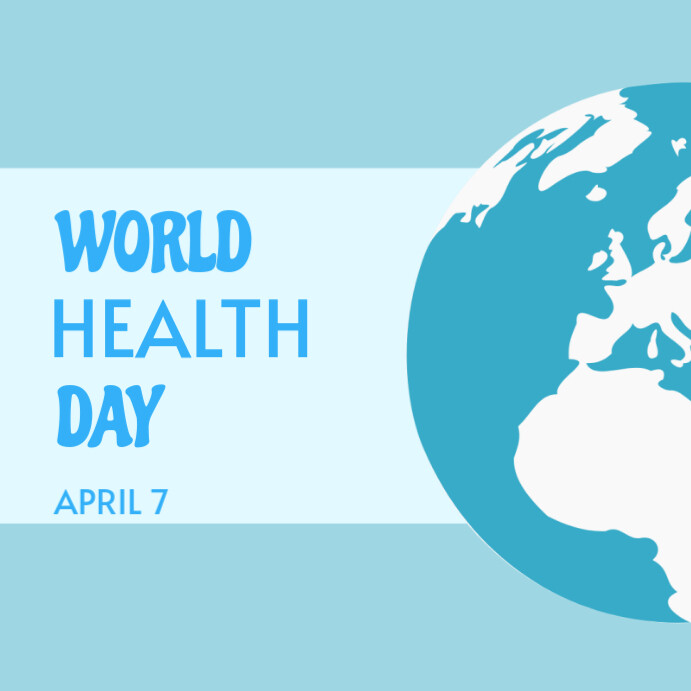 Copy of World health day celebration poster design | PosterMyWall