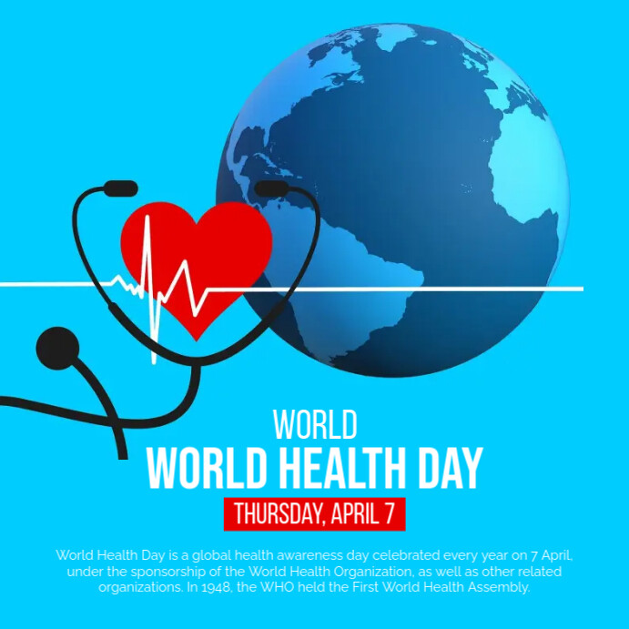 World Health Day flyer Template | PosterMyWall