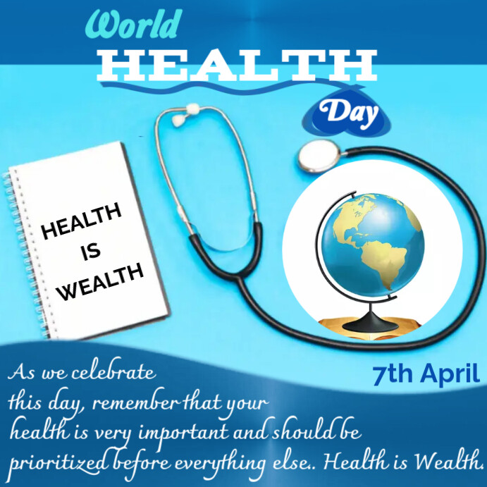 World Health Day Flyer Template | PosterMyWall