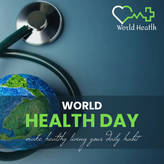 World Health Day Instagram Post Template | PosterMyWall