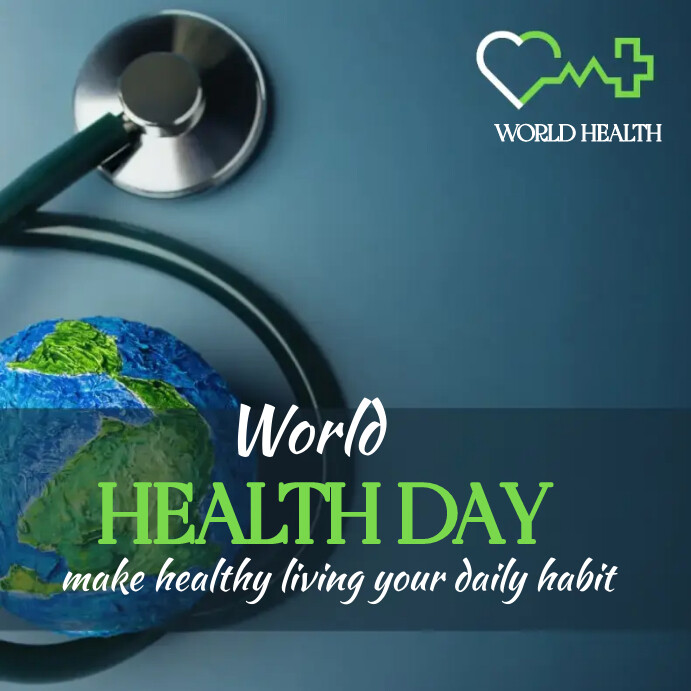 World Health day Instagram post Template | PosterMyWall