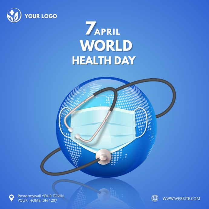 Copy of World Health Day Instagram Post Template | PosterMyWall