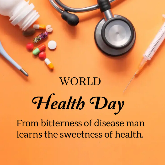 Copy of World Health Day online greeting card 2024 | PosterMyWall