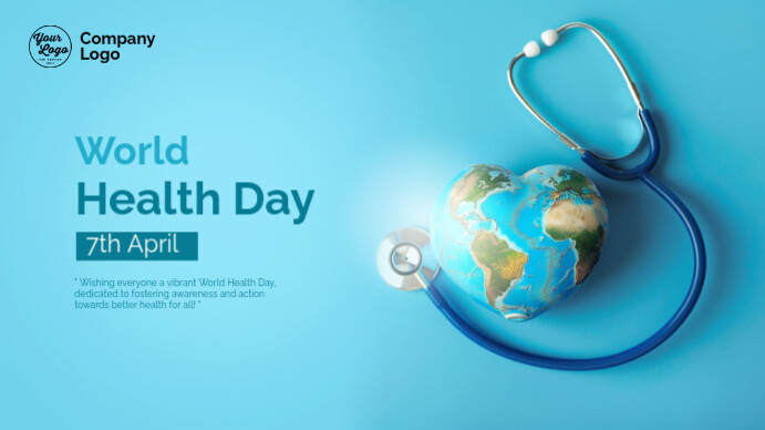 Copia de World Health Day Presentation Template | PosterMyWall