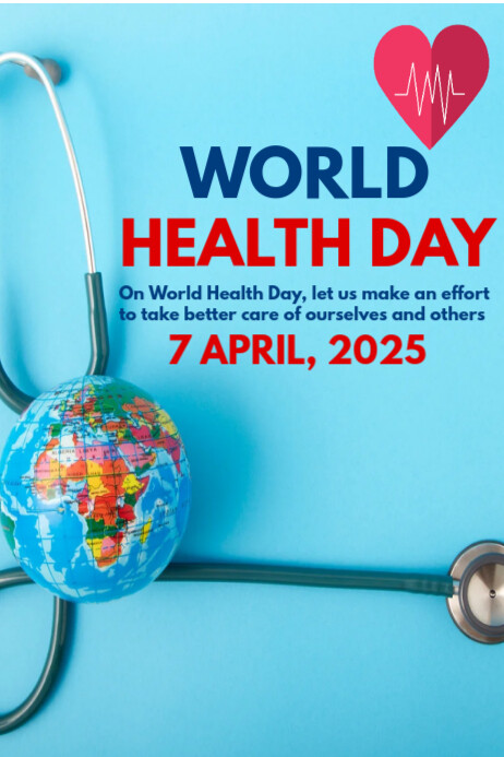 Copy of World health Day template 2025 | PosterMyWall