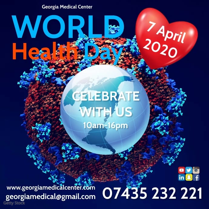 World Health Day template | PosterMyWall