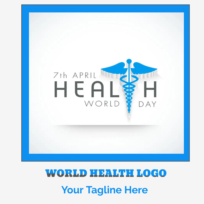 world health logo design logo design Template | PosterMyWall