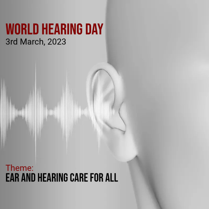 World hearing day Template | PosterMyWall