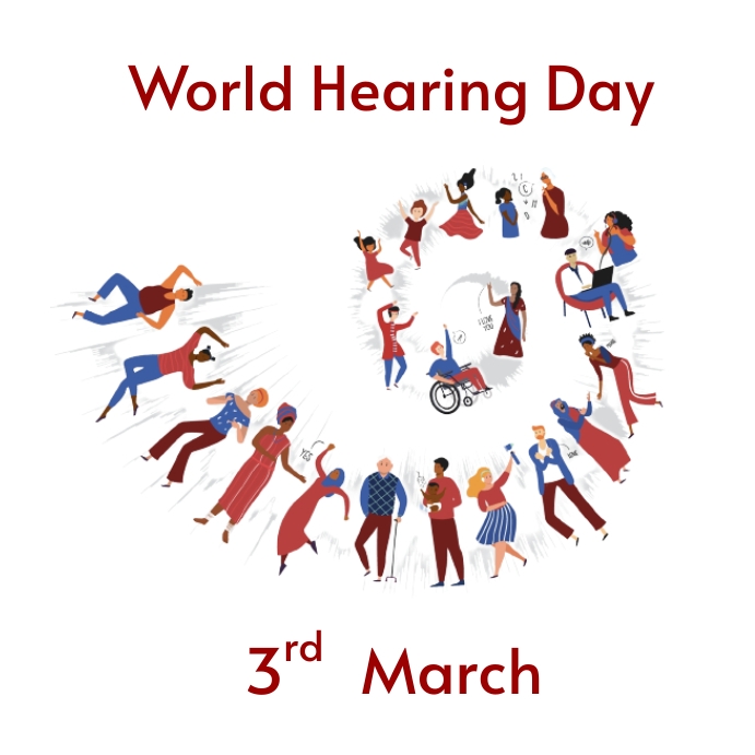 World Hearing Day Instagram Post. Template | PosterMyWall