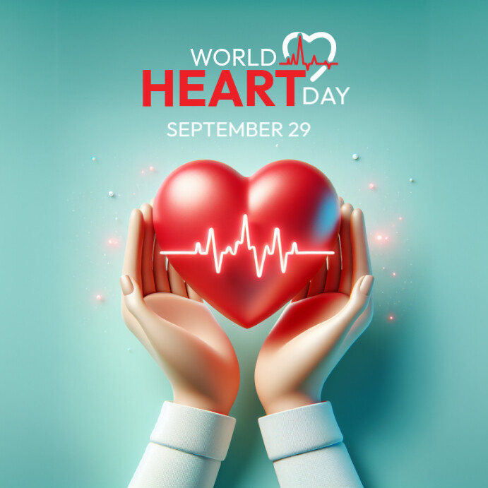 World Heart Day Celebration Template | PosterMyWall