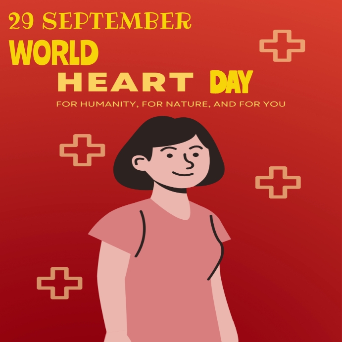 WORLD HEART DAY Template | PosterMyWall