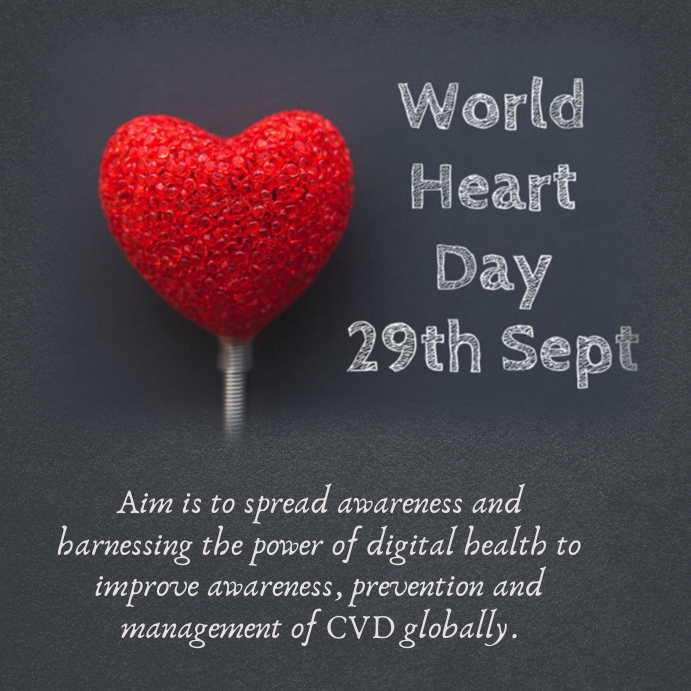 World Heart Day Template | PosterMyWall