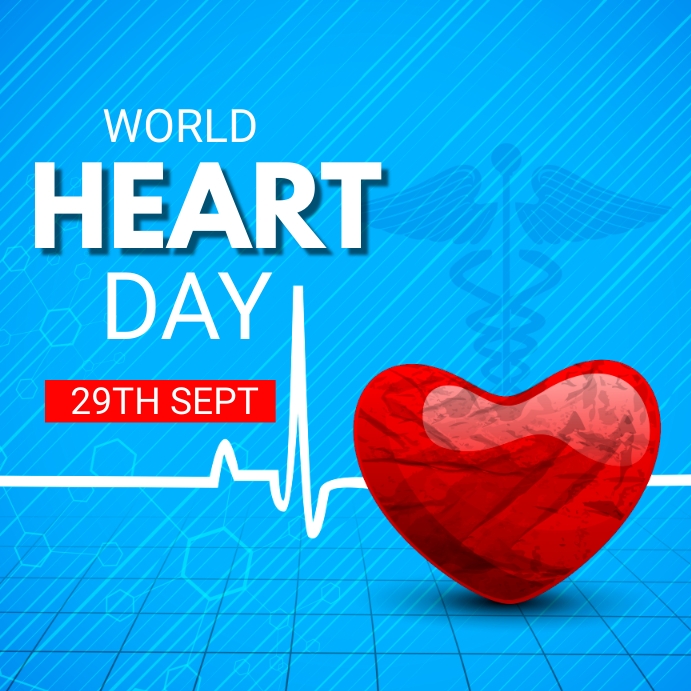 WORLD HEART DAY Template | PosterMyWall