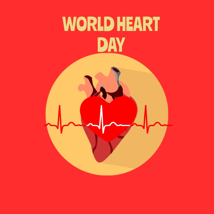 WORLD HEART DAY Template | PosterMyWall