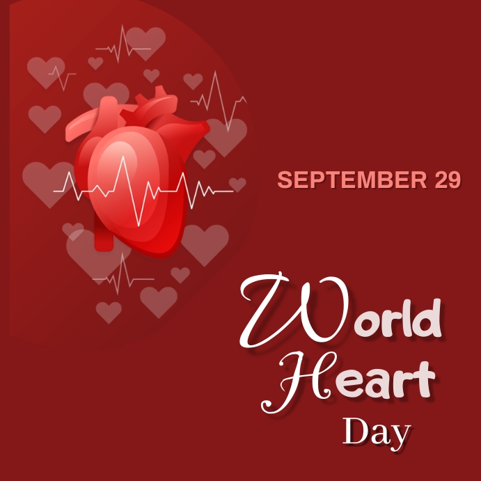 World Heart Day Template | PosterMyWall