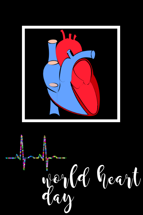 WORLD HEART DAY Template | PosterMyWall