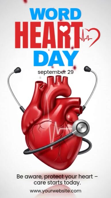 Copy of World Heart Day | PosterMyWall