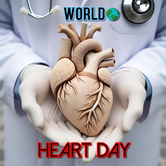World Heart Day Template | PosterMyWall