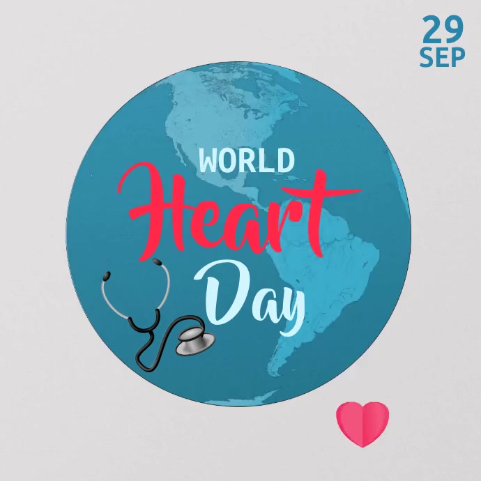World Heart Day Instagram Post Template | PosterMyWall