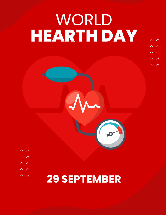 Copy of world hearth day | PosterMyWall