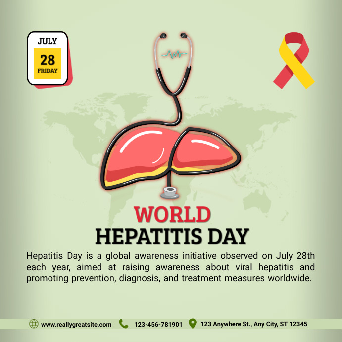 World Hepatitis Day Template | PosterMyWall