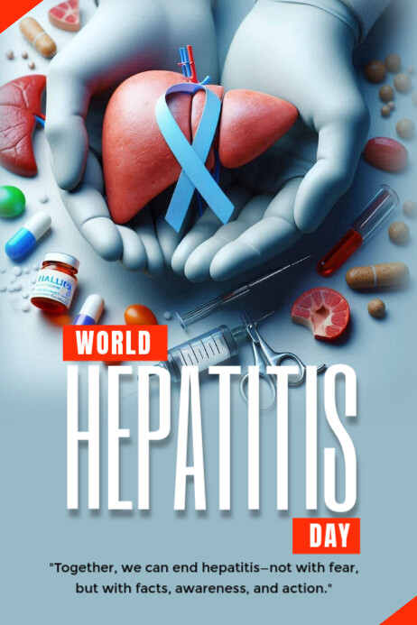 Copy of WORLD HEPATITIS DAY | PosterMyWall