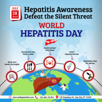World Hepatitis Day Template | PosterMyWall