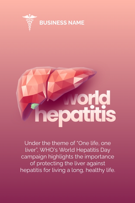World Hepatitis Day Poster Template | PosterMyWall