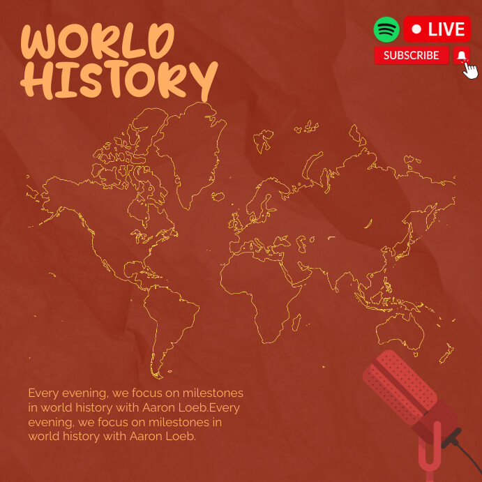 World History Template | PosterMyWall